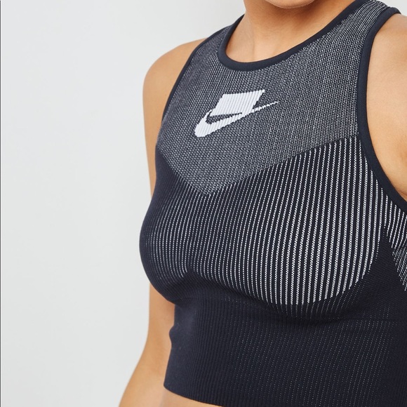 Nike | Tops | Nwt Nike Tech Knit Crop Top | Poshmark